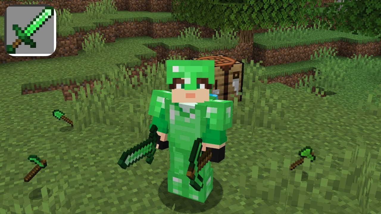 Emerald Items - Devlog | Armor, Weapons and Tools
