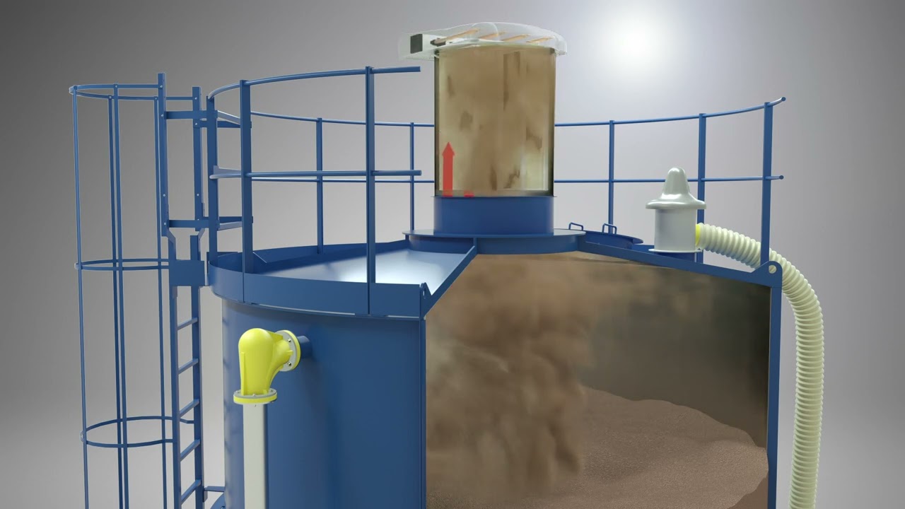 SILOTOP ZERO Venting Filter (3D Animation)