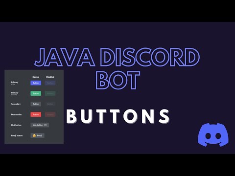 Java Discord Bot - Buttons