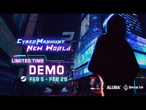 Cyber Manhunt: New World | Steam Next Fest Trailer - Feb 2024