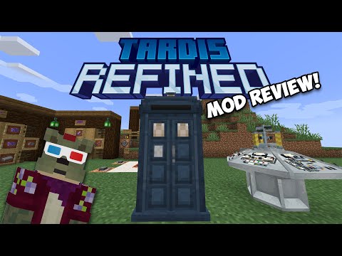 This mod adds a FUNCTIONAL TARDIS to Minecraft! (Tardis: Refined)