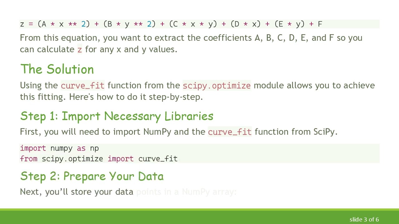 How to Fit 3D Data Points to a Polynomial Surface in Python