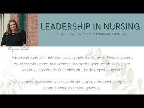 Leadership in Nursing Practice