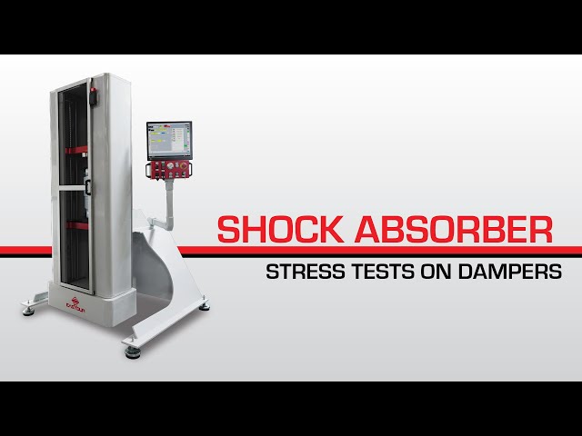 Compression testing of FAT – SHOCK ABSORBER railway dampers, Easydur ...