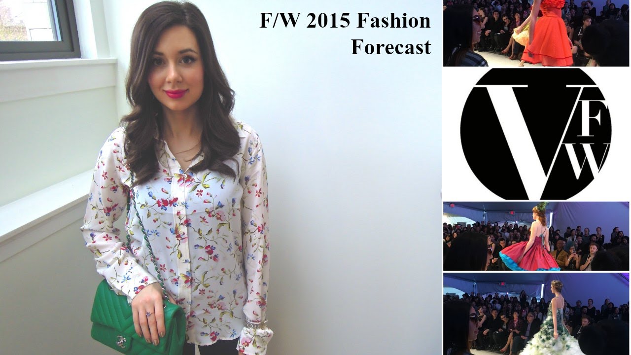 F/W 2015 Trends in Fashion Forecast