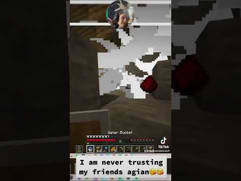 I GET PRANKED IN MINECRAFT FOR FIRST TIME EVER #shorts #minecraft