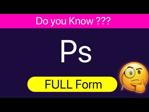 Ps Full Form | What is full form of PS| Do you know full form of PS