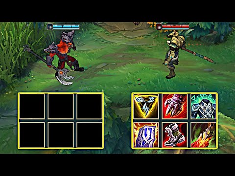 4000+ STACKS ZERO ITEMS NASUS vs 0 STACKS SIX ITEMS NASUS - League of Legends