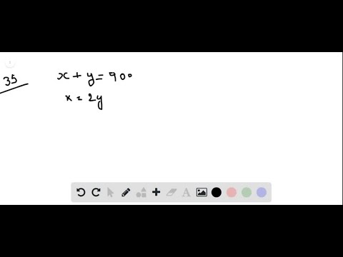 Recall that two angles are complementary if the sum of their measures is 90^∘ . Find the meas…