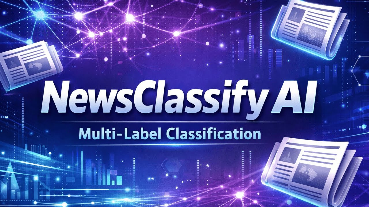 Project Demonstration : Multi label News Article Classification