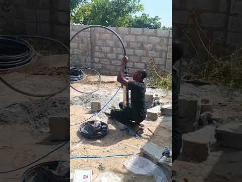 Installation of 1.5hp submersible pump for fish pond and poultry farm in Abuja