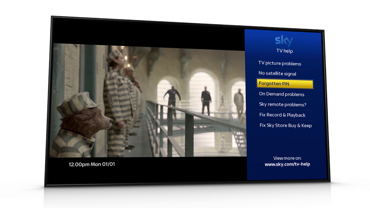 Reset Your PIN on Sky+ - Sky Help