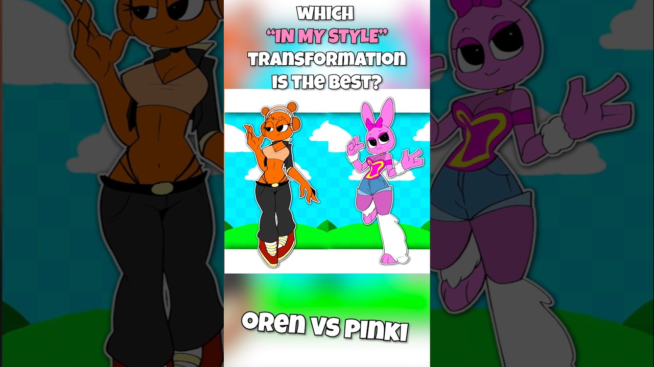 Incredibox Sprunki Oren X Pinki In My Style Transformation 🍊🐰