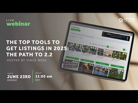 The Top Tools to Get Listings in 2025: The Path to 2.2