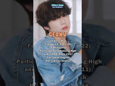 JUST B MEMBERS PROFILE #shorts #justb #jimin #geonu #bain #jm #dy #sangwoo