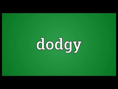 Dodgy Meaning