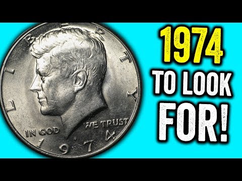 RARE 1974 HALF DOLLAR COINS WORTH MONEY - ERROR COINS TO LOOK FOR