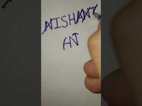 Nishant name logo #shorts #logo