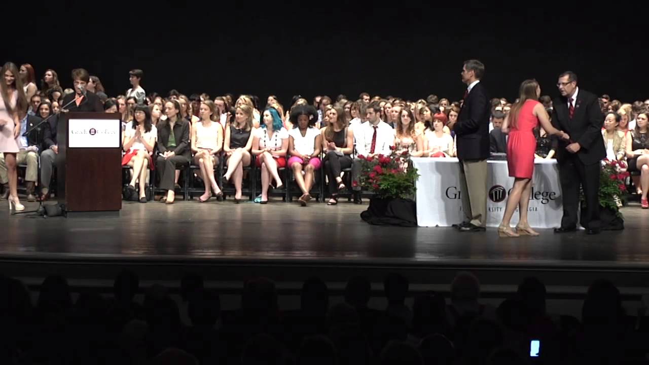 Grady College Spring Convocation 2014