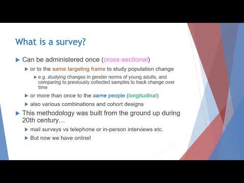 Survey Design and Analysis 2 Survey techniques and ratings scales