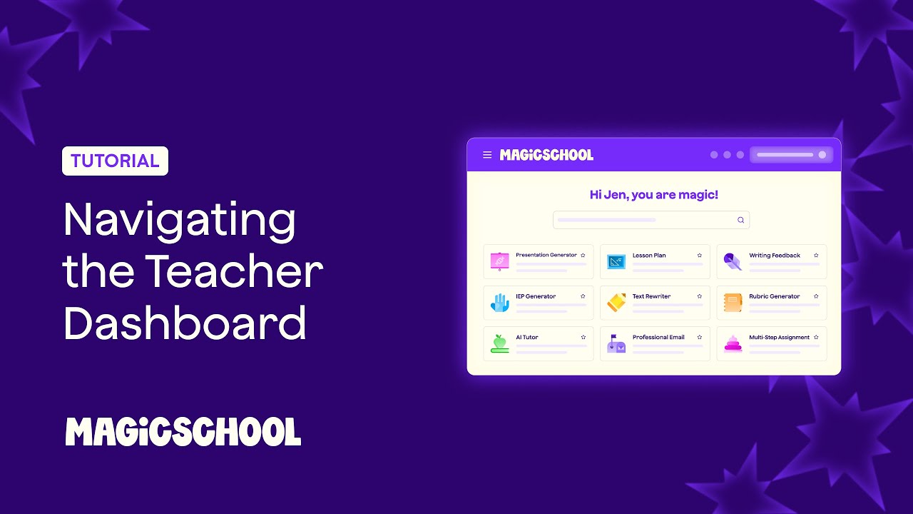 MagicSchool AI: Navigating the Teacher Dashboard