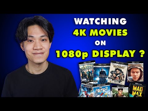 Can You Watch 4K BLU-RAYS on a 1080p DISPLAY ???