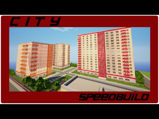 City - Speedbuild Minecraft Map