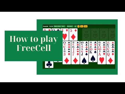 How to play FreeCell