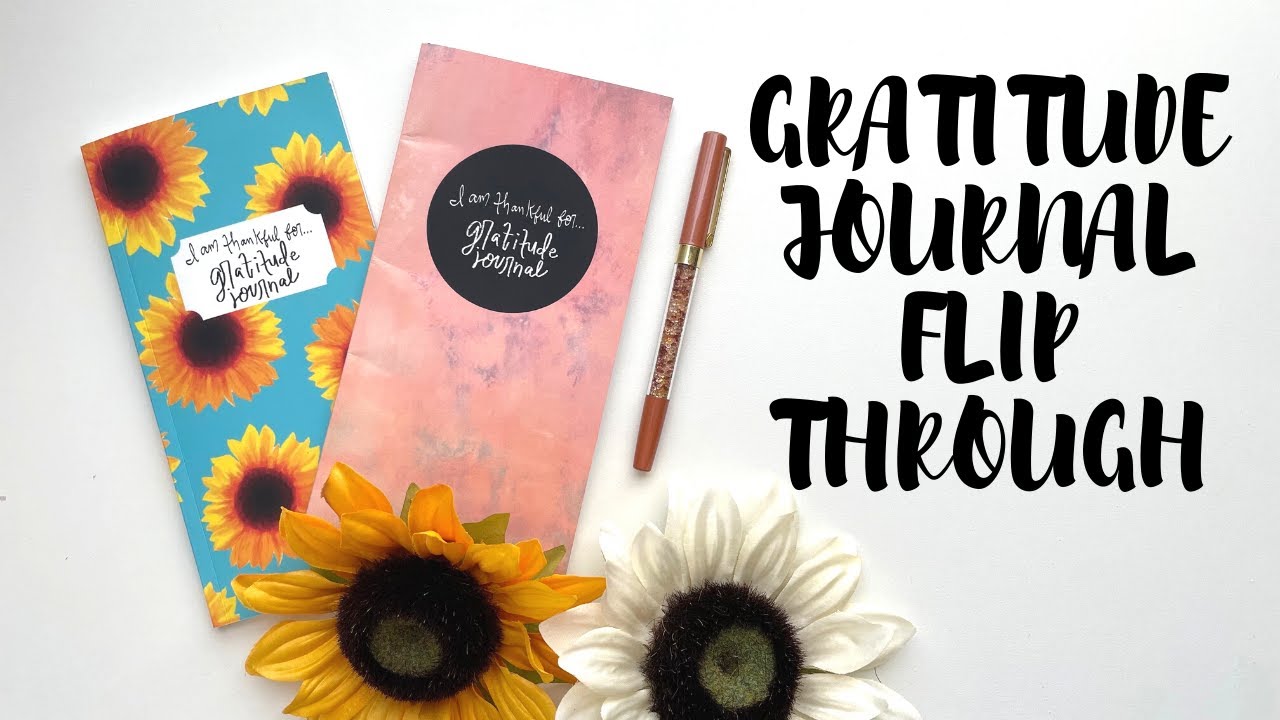Gratitude Journals Flip Through | Creative Faith & Co.