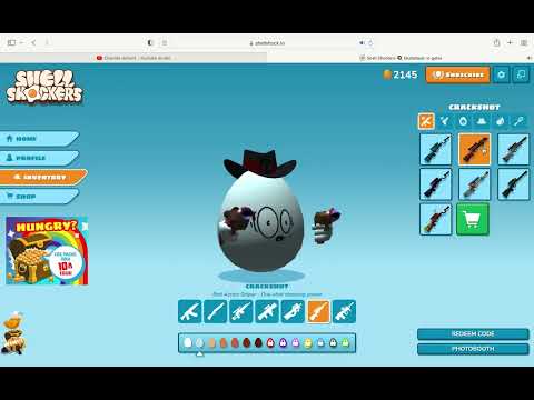 How to get **FREE SKINS** in Shell Shockers 2023! (Without Kills)