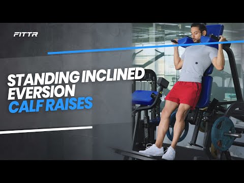 How To Do Standing inclined eversion calf raises | Exercise Video