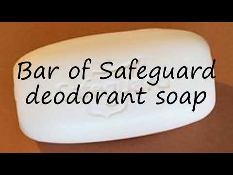 How to pronounce Bar of Safeguard deodorant soap in English?