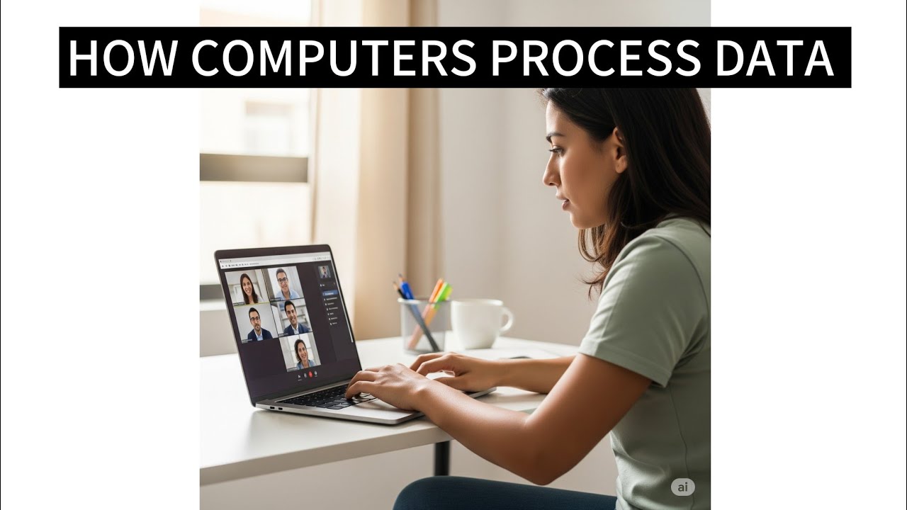 How Does A Computer Process Data? | Computer Data Processing Explained Step By Step