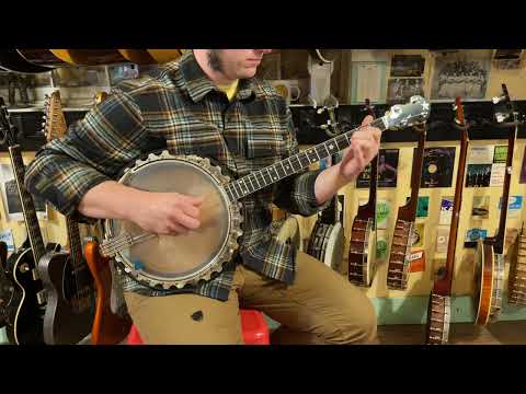 1930 Vega Style R Whyte Laydie Resonator Tenor Banjo w/WWII | Reverb
