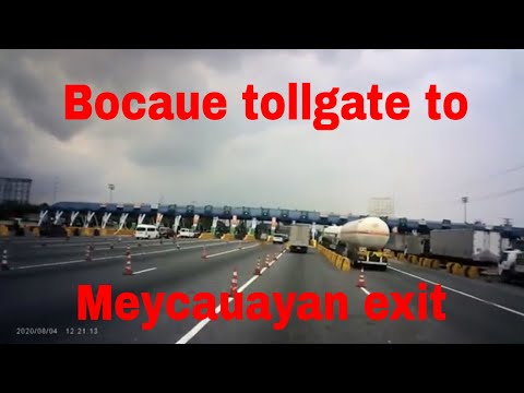 NLEX - bocaue tollgate to meycauayan exit