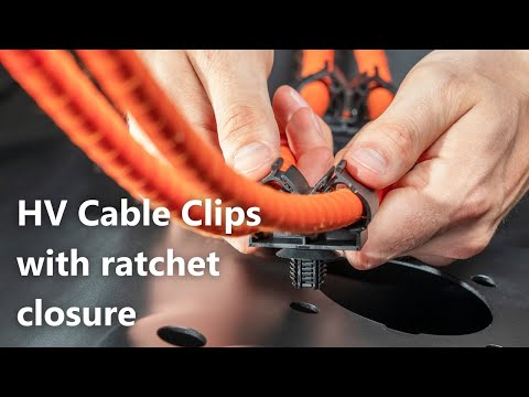 High Voltage Cable Clips – DHC and THC product series for the automotive sector