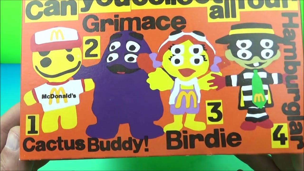 2022 McDONALD'S ADULT HAPPY MEAL COLLECTIBLE SET VIDEO REVIEW