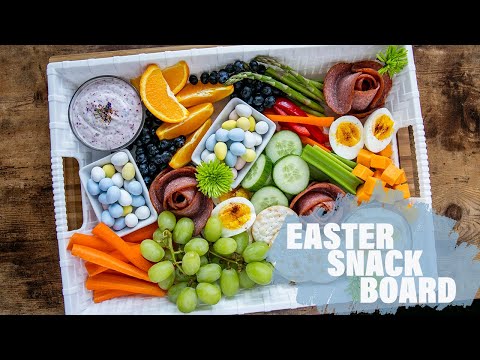 Easter Themed Snack Board