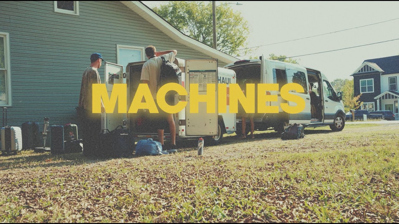HAPPY LANDING - Machines (Official Lyric Video)