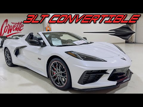 Pearl White 2023 Z51 70th C8 at Corvette World Dallas!