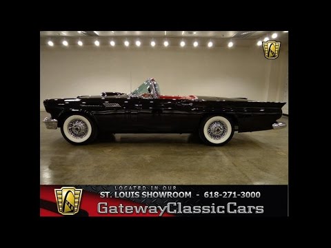 1957 Ford Thunderbird Stock #6015 for sale at Gateway Classic Cars in our St Louis showroom