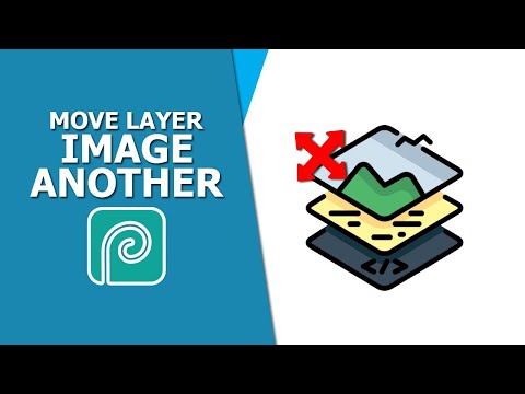 How to move layer in photopea from one image to another