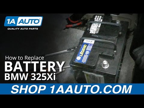 How to Replace Battery 97-06 BMW 325Xi