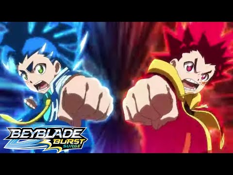 BEYBLADE BURST SURGE Episode 2: Locked On! Lightning Launch!