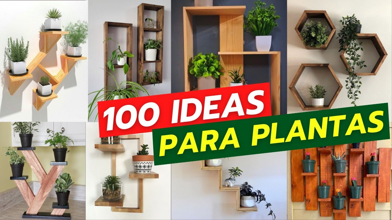 IDEAS de Muebles y Repisas para Plantas 🌱✨ | Decoración de Hogar y Patio