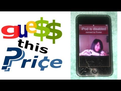 8gb Apple iPod Touch - GUESS THIS PRICE! EBAY AUCTION GAME