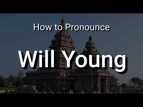 Will Young - Pronunciation and Meaning