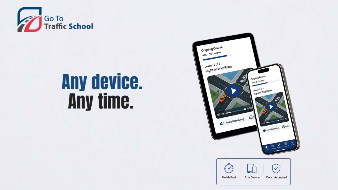 GoToTrafficSchool App Preview 3.0