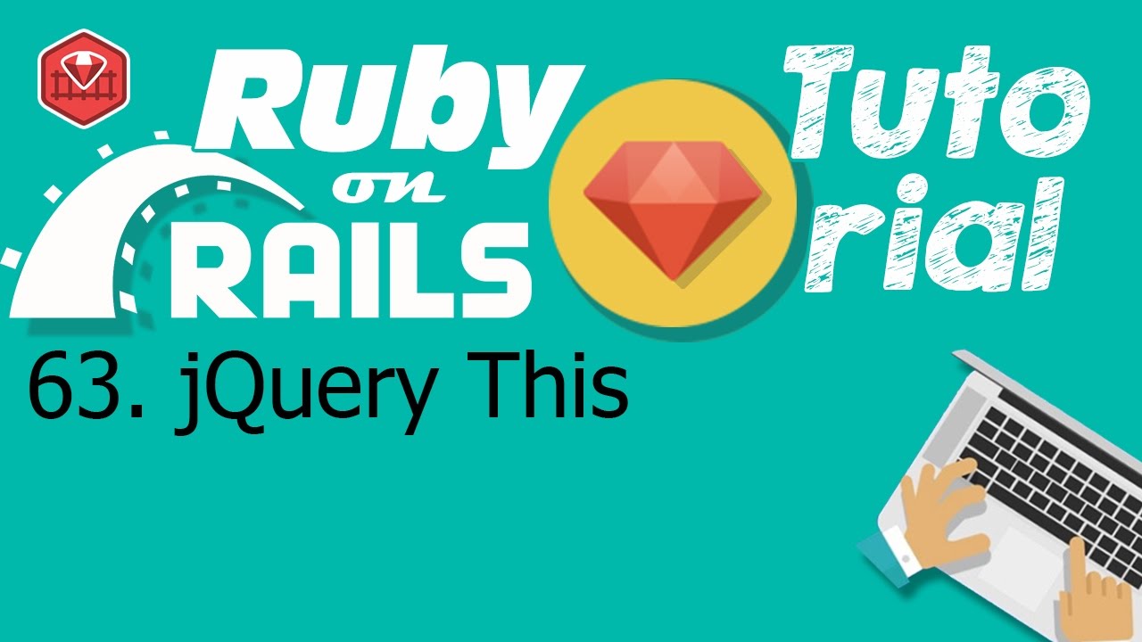 63. Ruby on rails tutorial (Client-side): jQuery This