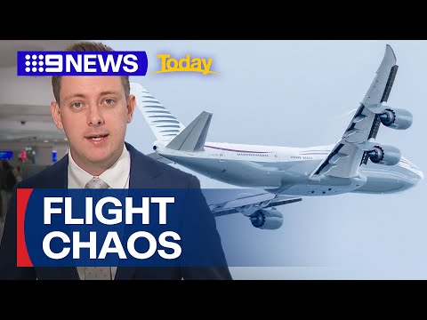 Flights diverted as Middle East conflict escalates | 9 News Australia